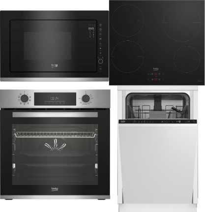 Set Beko BBIM 12300XDSE + Beko BDIS 36020 + Beko BMCB 25433X + Beko HII ...