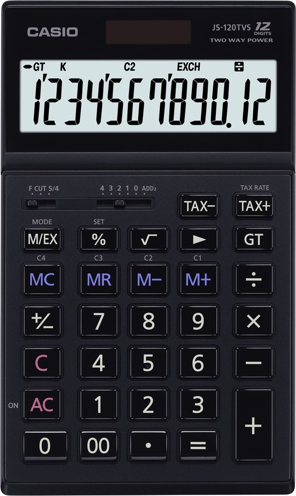 Casio JS 120 TVS BK – Spořílek.cz