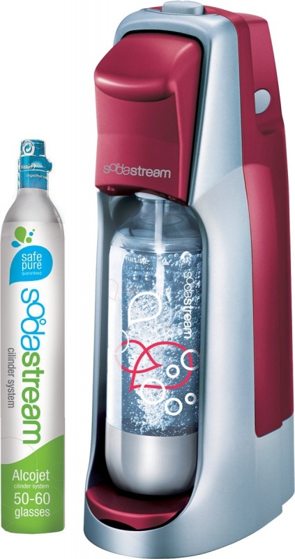 SodaStream JET RED/SILVER – Spořílek.cz