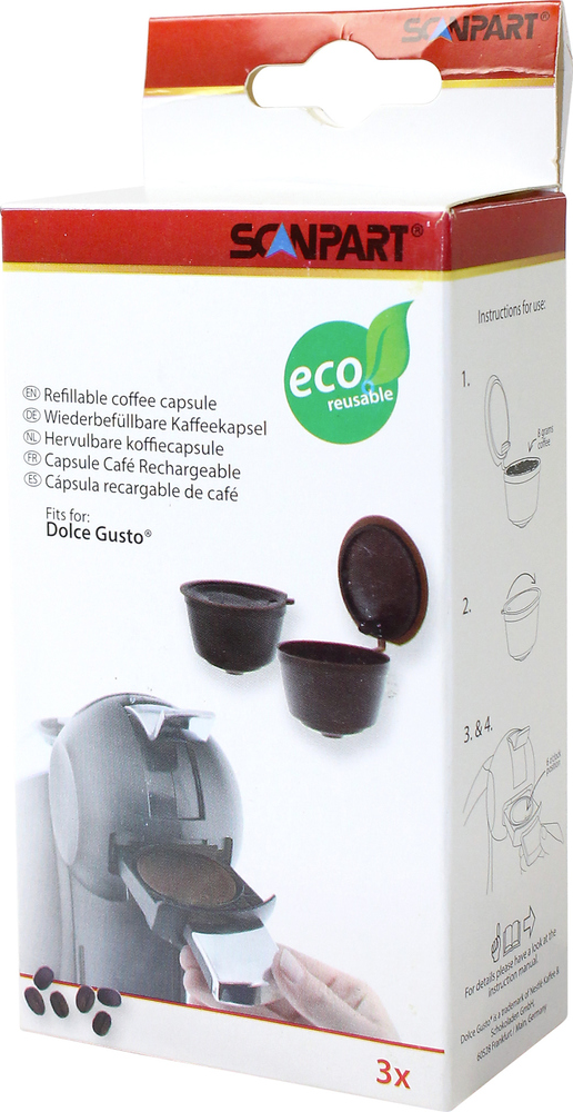 SCANPART plnící kapsle pro Dolce Gusto – Spořílek.cz